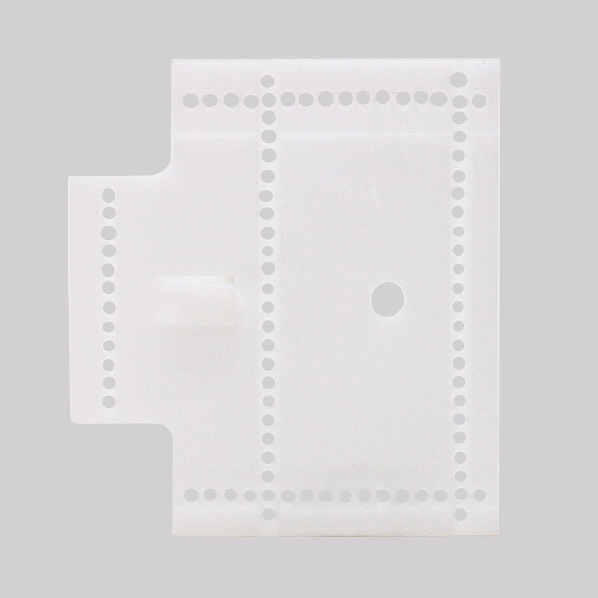 Single Hole Drapery Stiffener with Grommet — Draperies.com